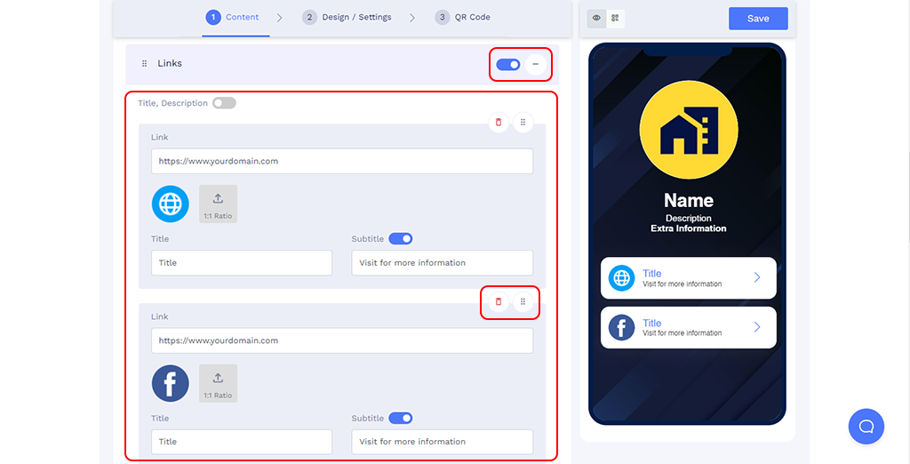 How to Add Multiple Links to One QR Code?