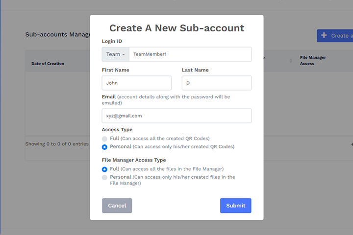 Enhance QR Code Management with Multiple Sub-Accounts