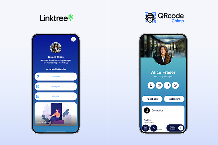 Free Alternative to Linktree: QRCodeChimp