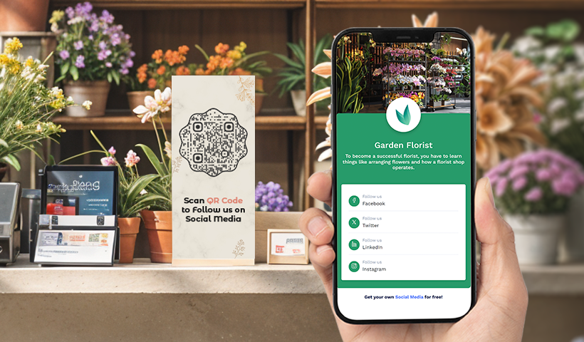 Increase Customer Engagement and Sales with QR Codes in Flower Shops