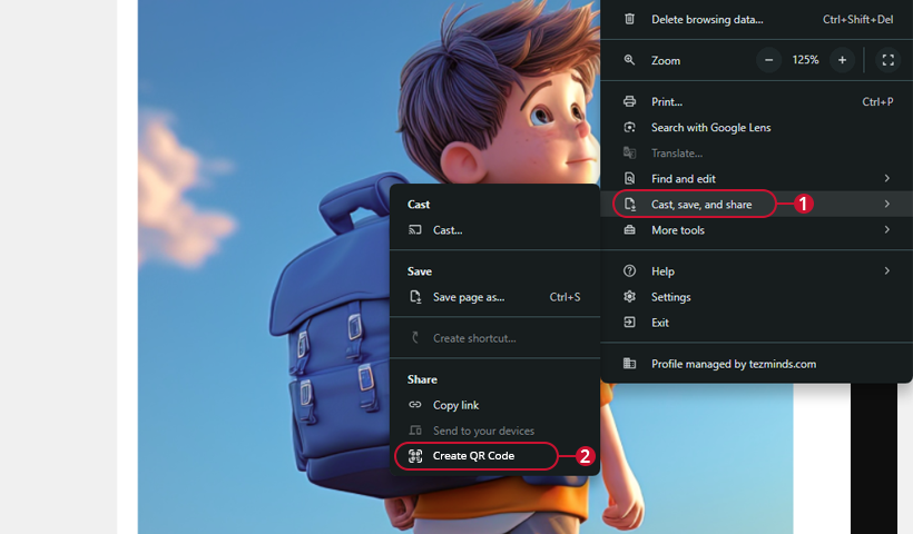 How to generate and scan a QR code on a Chromebook