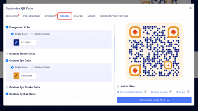 How to Create a Colorful QR Code?