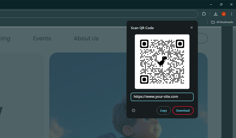 How to generate and scan a QR code on a Chromebook