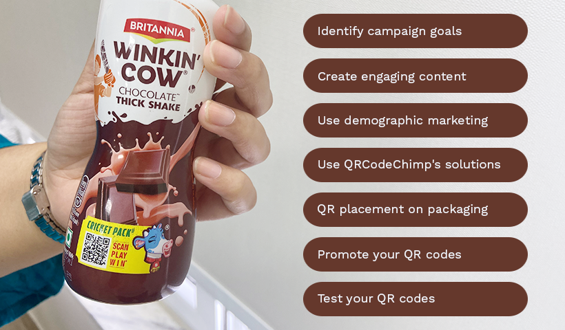 Britannia QR Code: Masterclass Marketing Strategy for Winkin' Cow Product