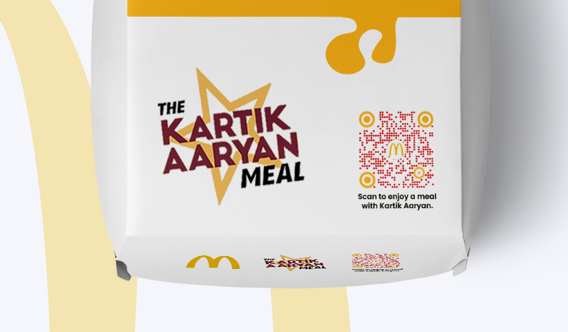 McDonald's Digital Feast: Kartik Aryan Meal Meets QR Code Magic