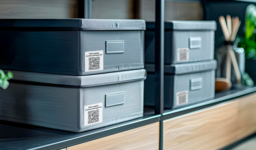 How to manage storage with QR Code Organization System