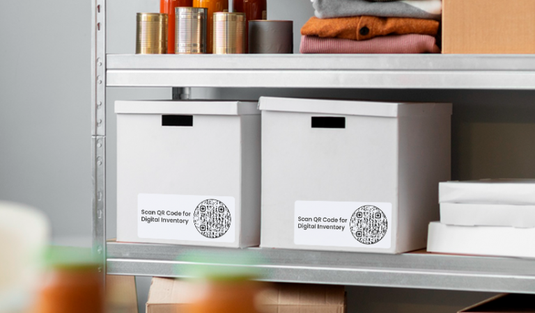 How to manage storage with QR Code Organization System