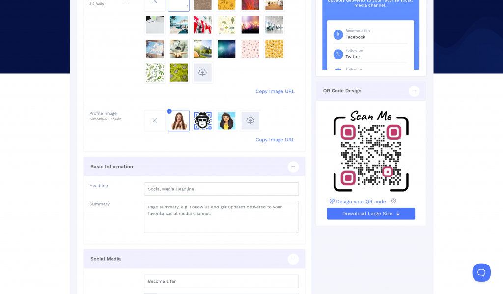 How to Create One QR Code for All Social Media Accounts?