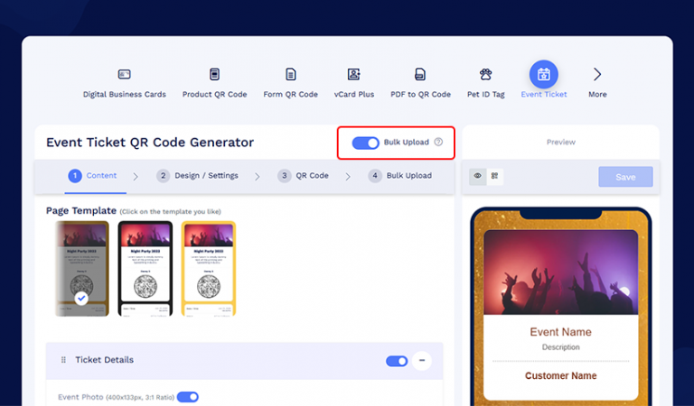 How to Create and Design Event Ticket QR Code