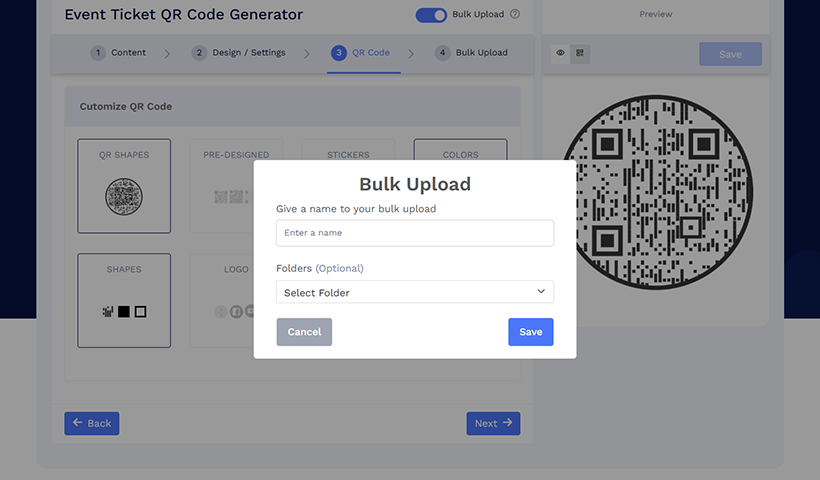 How to Create and Design Event Ticket QR Code
