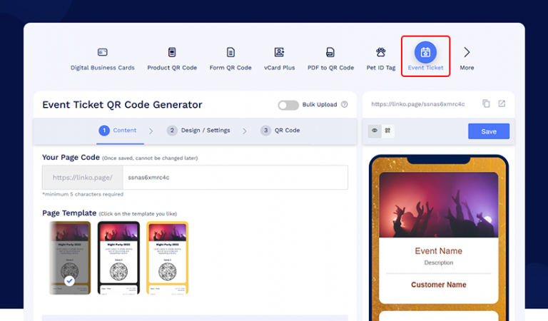 How to Create and Design Event Ticket QR Code