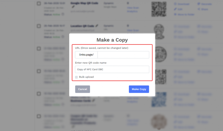 How to Make a Copy of My Existing QR Codes with the Same Design