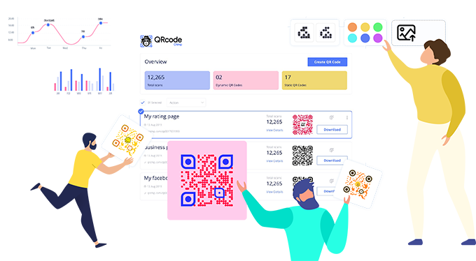 QR Code Generator with Logo | Create Free Custom QR Codes Online