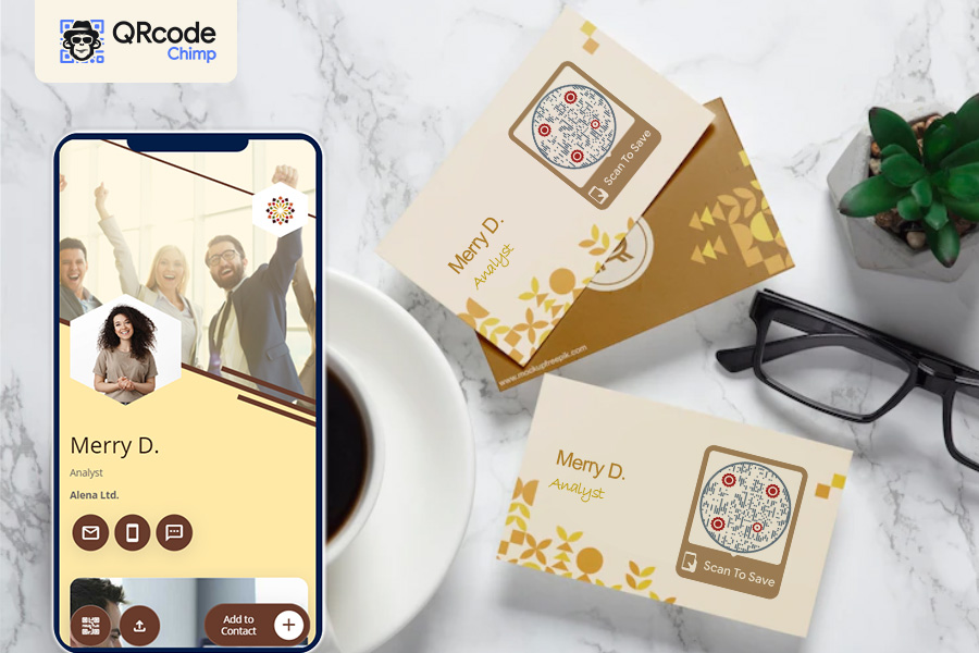 What is a Virtual Business Card and How to Create One? - Free QR Code ...