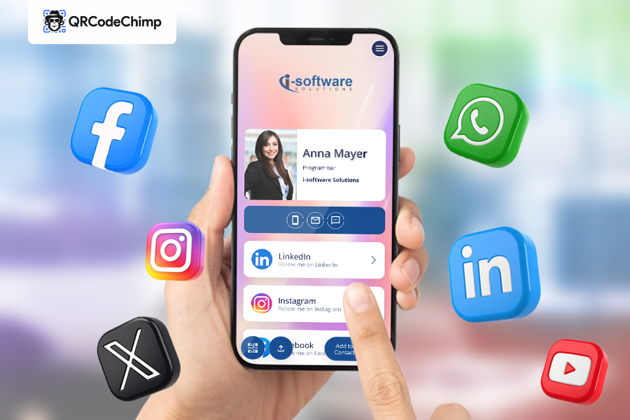 How to Add Social Media Links to Business Cards