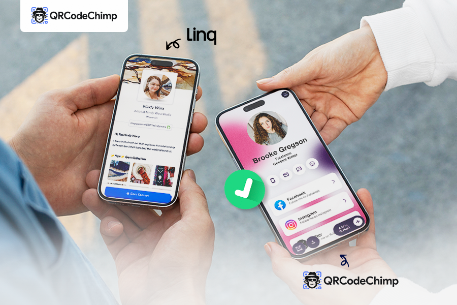 QRCodeChimp: The Best Linq Alternative for Digital Business Cards
